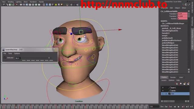 06_Starting_to_spline_the_brows