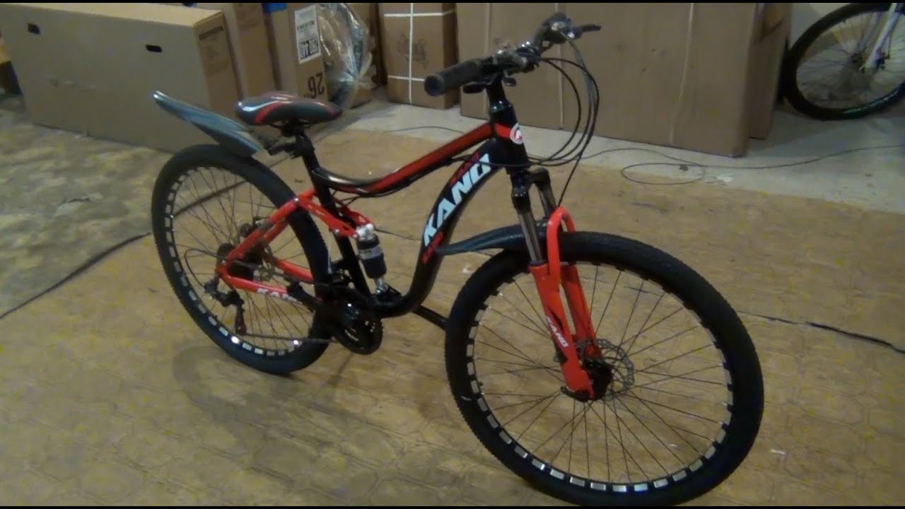 Сборка велосипеда KANO 26_ на спицах с нуля из коробки