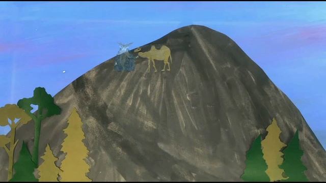 Свердловская область г. Качканар_Легенда о скале Верблюд