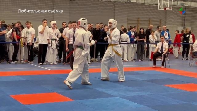 Сюжет. Каратэки Лесного на Первенстве УрФО 21-22.01.2023 по киокусинкай