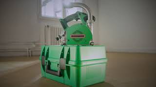 Аппарат для расшивки швов линолеума и ПВХ покрытий с аккумуляторным питанием GROOVER 500-LP.