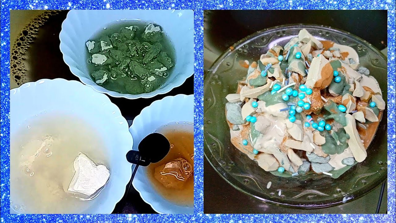 Замачивание глины/шипение/Фисташковое мороженое