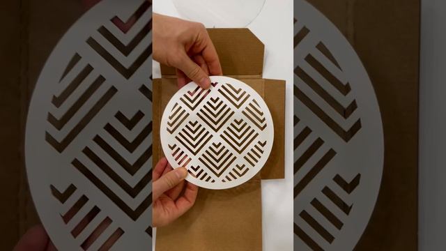 Магнитная вентиляционная решётка U-Line Viper Белая Круглая