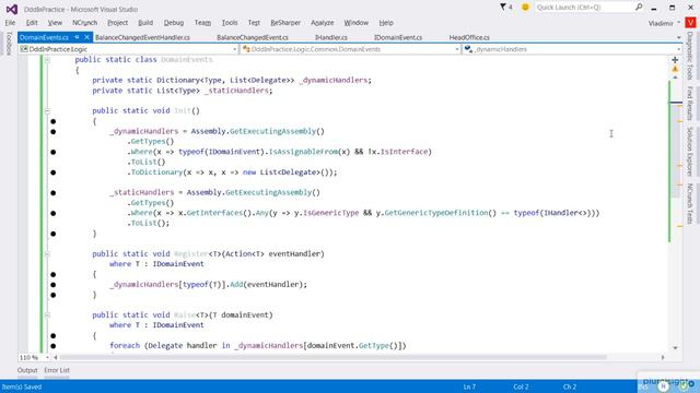 07. Working with Domain Events