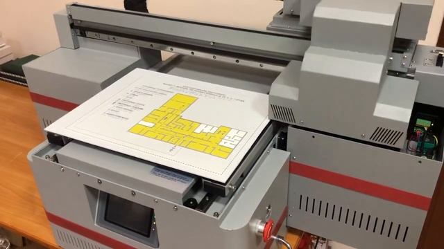 Планшетный УФ принтер FS-4030uv объемная 3D печать таблички с шрифтом Брайля
