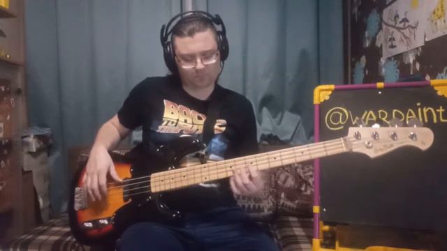 Warpaint - Whiteout (bass cover)