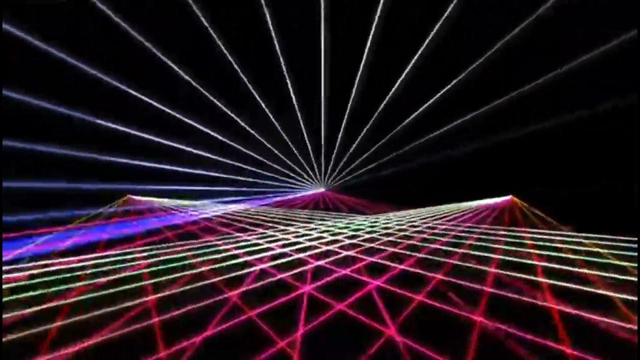 Schiller - Playing with madness lasershow beam . Украшение вашего вечера