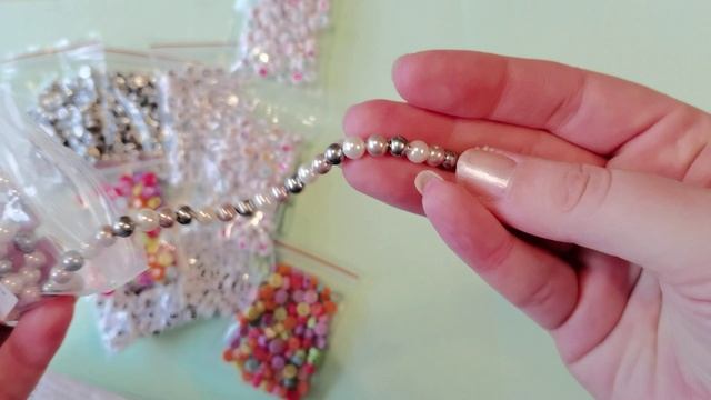 Бусинки с буквами! Где купить? Распаковка!