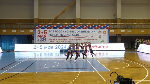 Группа Легенда г. Челябинск. Аэробика 11-13 лет. Финал. 04.05.24