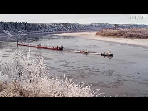 2022.11.04. р. Вашка. Первый лëд. (1080)
