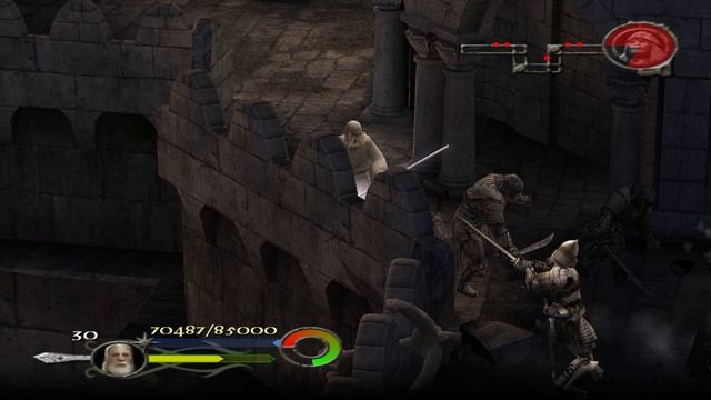 Властелин Колец - Возвращение Короля. Часть VII: Путь Мудреца - Минас Тирит ○ Вершина стены