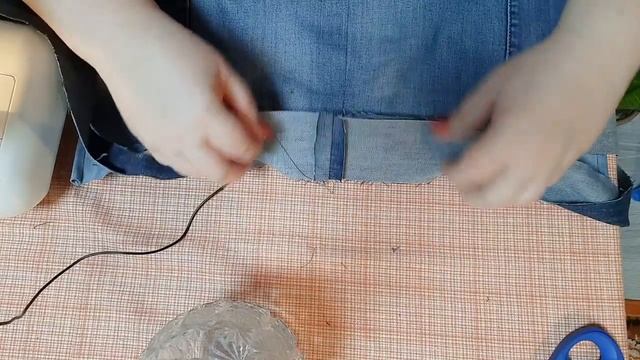 Джинсовый фартук - мечта садовника // Мастер-класс // Светлана Покрышкина