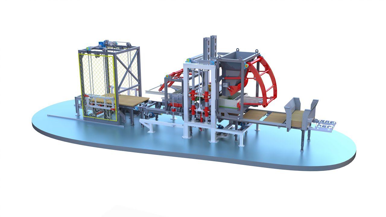 Работа Калужского Вибропресса на производственной площадке заказчика
