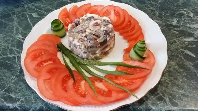 Салат для Влюбленных"ВЕЧНАЯ ЛЮБОВЬ".❤