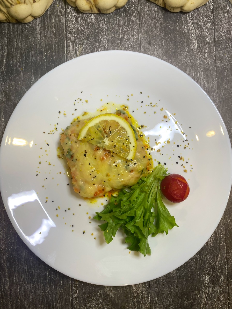 Рыба минтай запечённая в духовке.