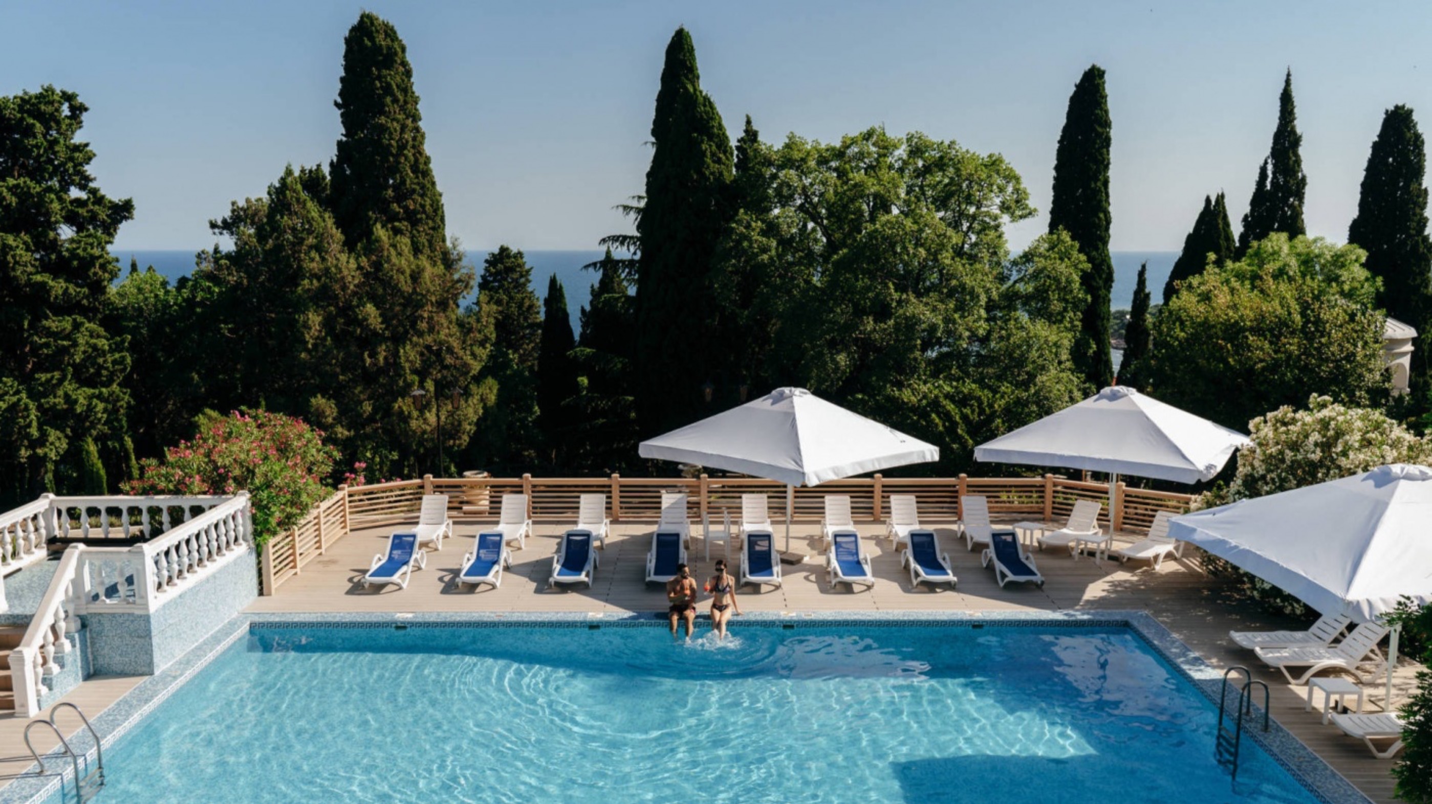 Обзор отеля «Усадьба Голубой залив» 4*, Симеиз, Большая Ялта, Крым