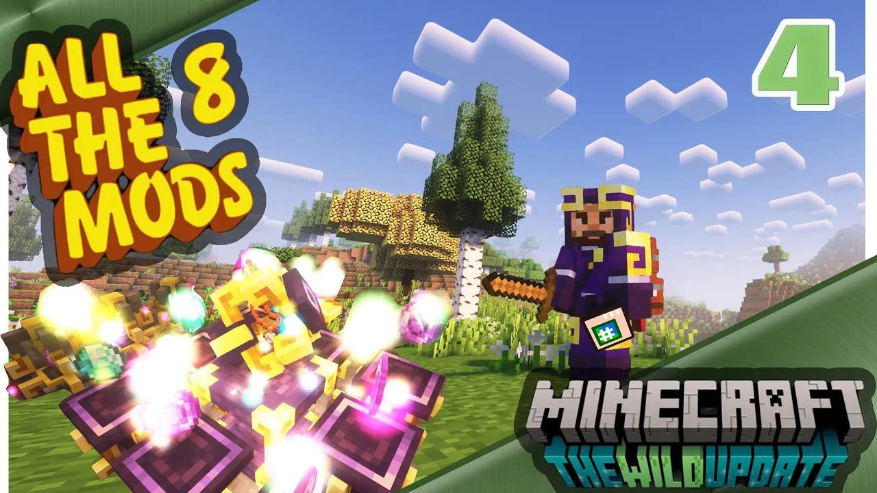 Магическая броня и боевая магия Приключения в Незере ATM8 moded minecraft 1.19.2 #atm8 #allthemods8