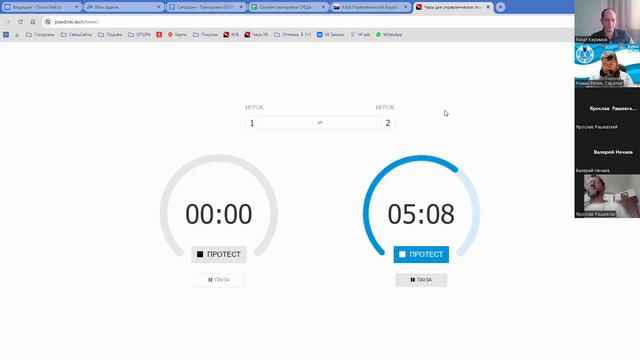 Тренировка Клуба Управленческой борьбы в среду