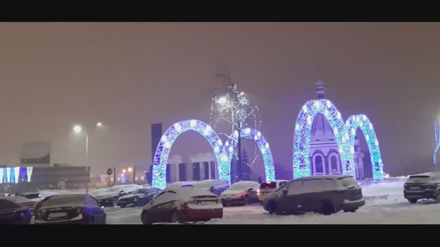 Новогодний #Саранск 14.01.2022