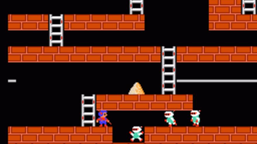 Lode Runner - игра "песочки"  (NES) Dendy - Полное прохождение (LongPlay) [720p] [60FPS]