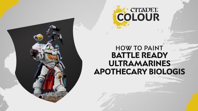 Warhammer 40000 How to Paint - Battle Ready Ultramarines Apothecary Biologis