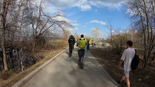 Открытие сезона электротранспорта в Екатеринбурге в 2024 году и моноколесо часть 2