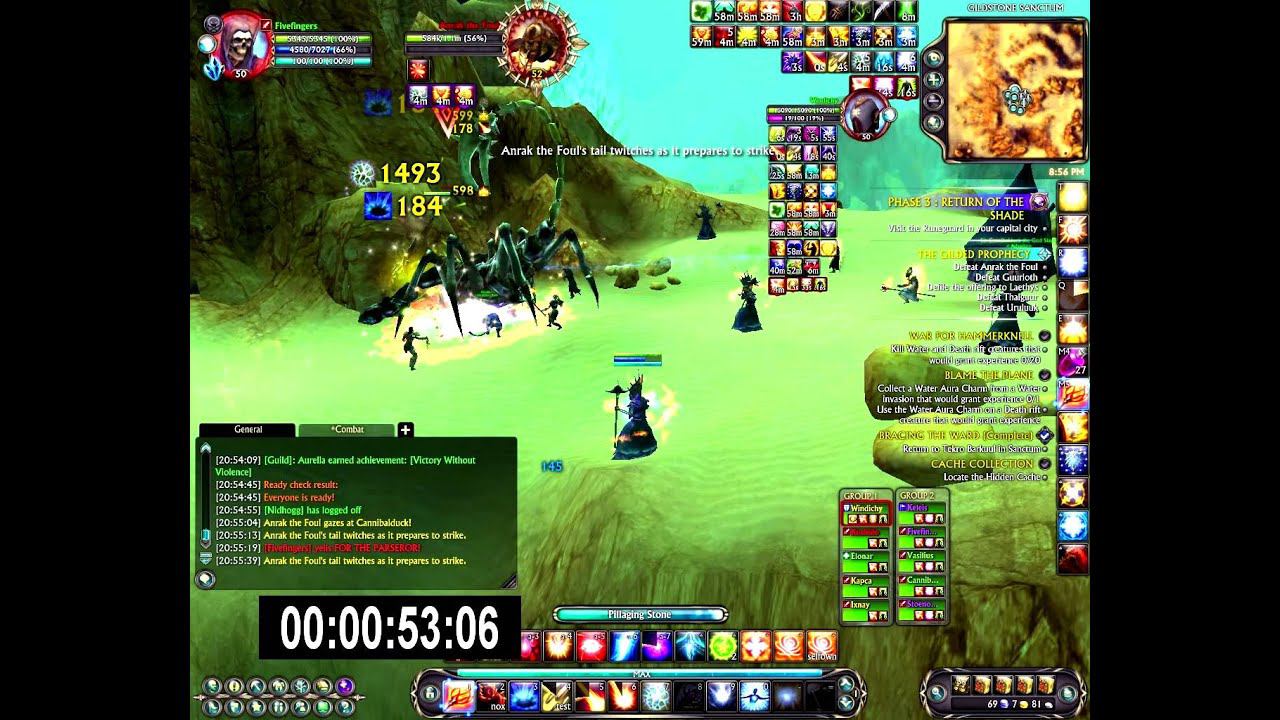 anrak the foul one tank setup (first boss GP)