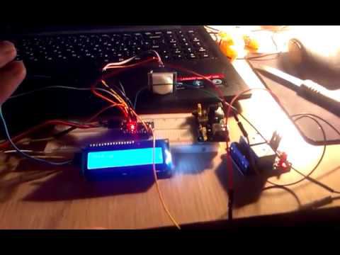 Arduino + LCD + PIR + Реле. Побаловался с датчиком движения