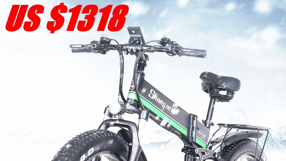 Электровелосипед, MX01, Горный, складной, 1000W, 48V, колеса 26 Дюймов.