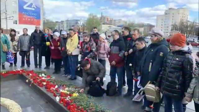 ВООО "АРДИ "Свет" в рядах Бессмертного Полка 9 мая 2022 года.