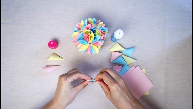 Мастер-класс Кусудама