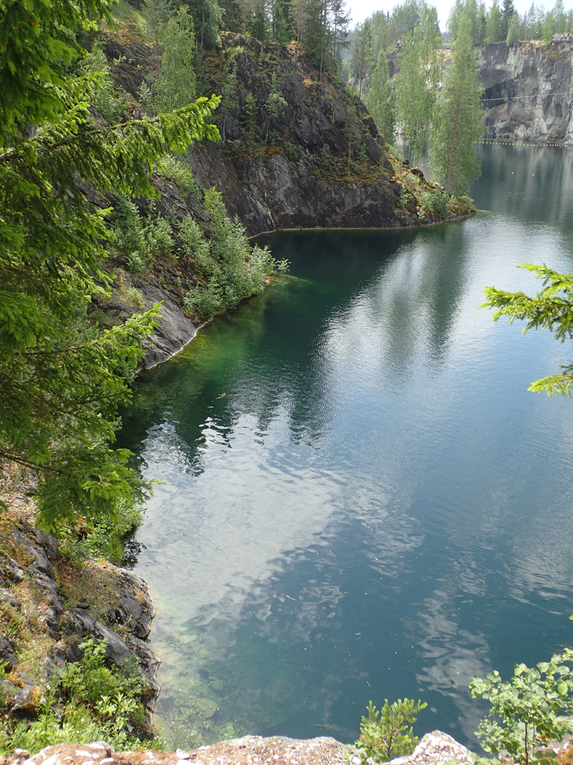 Карелия. Парк Рускеала