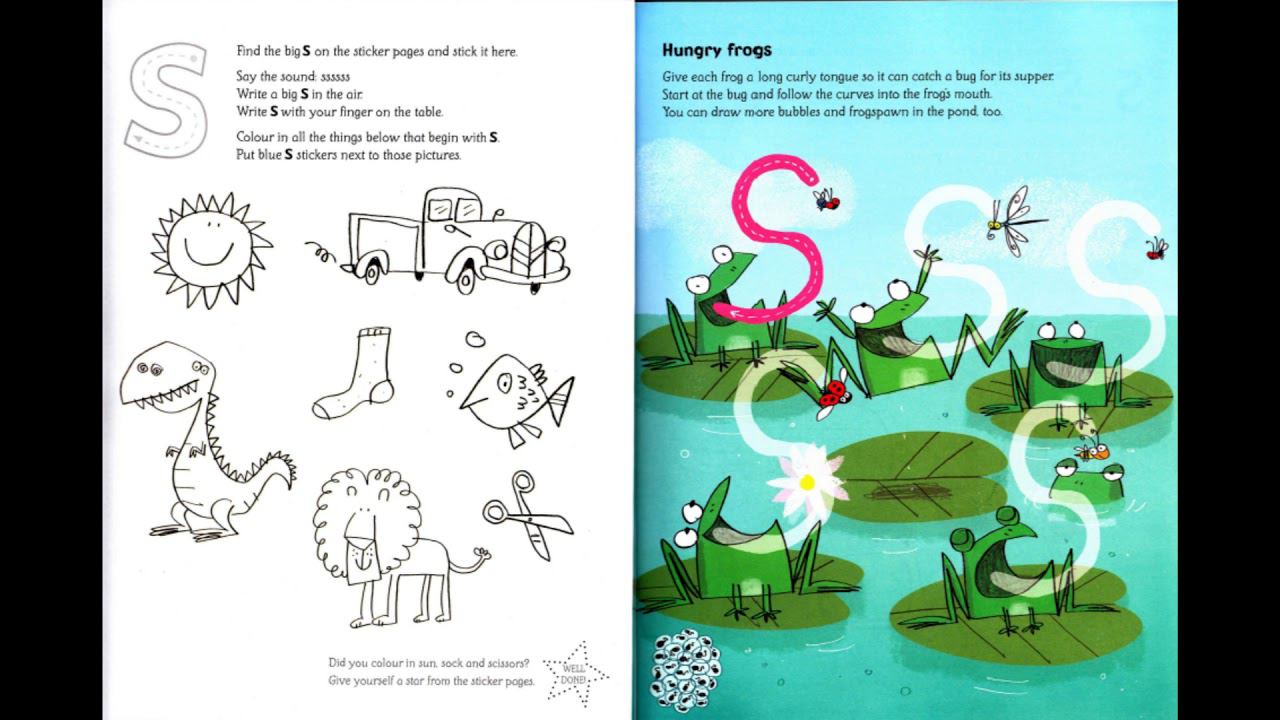 S (Буквы и звуки Usborne)