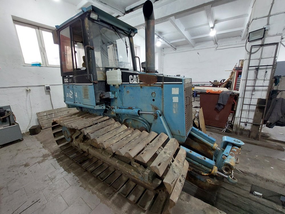 Бульдозер CAT D3C LGP обзор установки ПЖД BINAR-5S