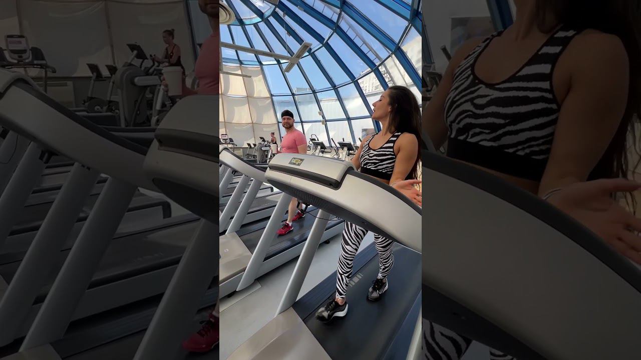 Когда встретила краша на тренировке