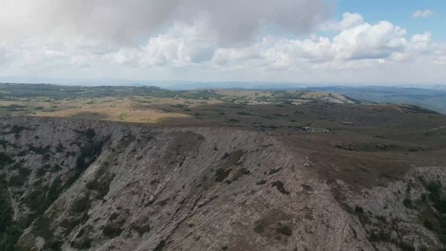 На вершине плато Крыма