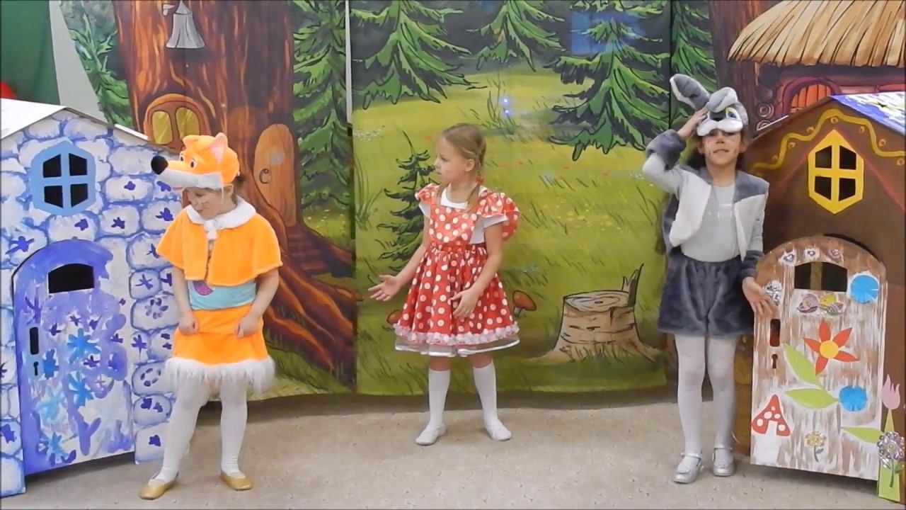 ЛОГОтеатр сказка Лиса и Заяц