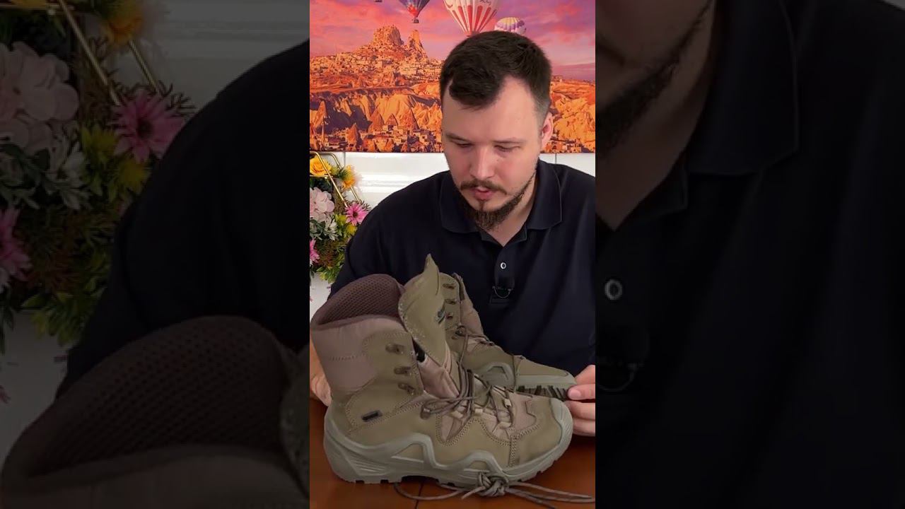 ТАКТИЧЕСКИЕ БОТИНКИ YDS ASTOR KHAKI часть 2