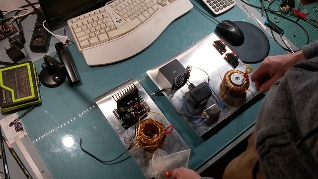 Усилитель для столярной мастерской и паяльной.mp4