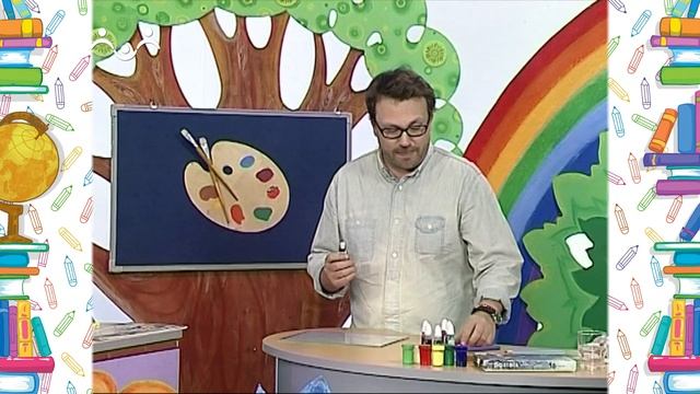 Школа Шишкиного Леса. Рисование. Витраж