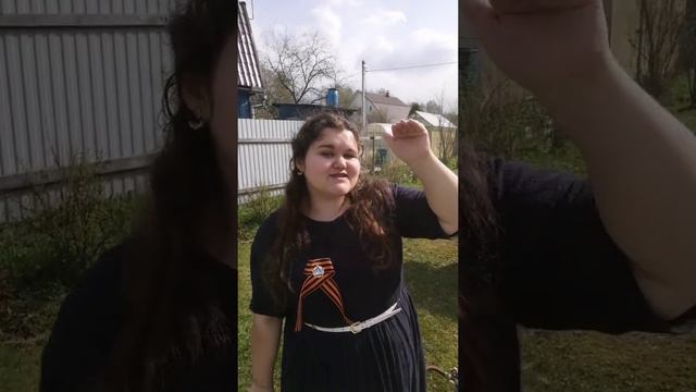 Сорокина Софья - Жестовая песня "Катюша (черновик)"