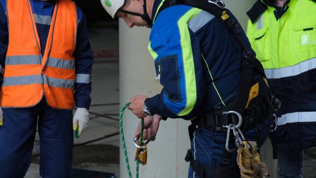 Работы на высоте 1, 2, 3 группы. Практика на полигоне