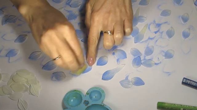 Мастер-класс Дельфиниум из фоамирана. Часть 1.mp4