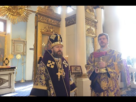 Митрополит Иларион. Божественная Литургия. 31 марта 2019 * пр