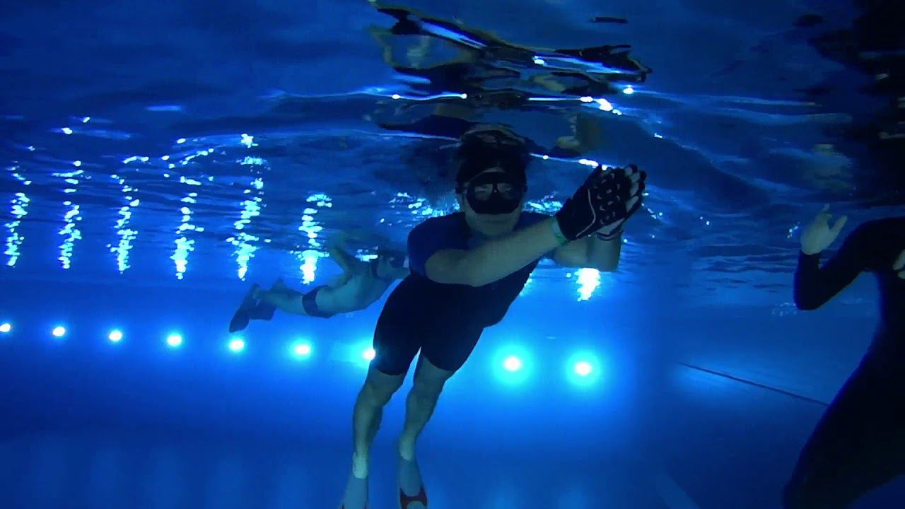 Пятое занятие базового курса по фридайвингу в Минске