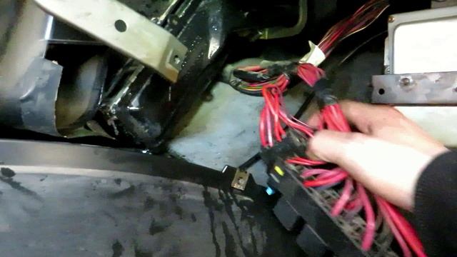 замена радиатора отопителя на шевроле ниве