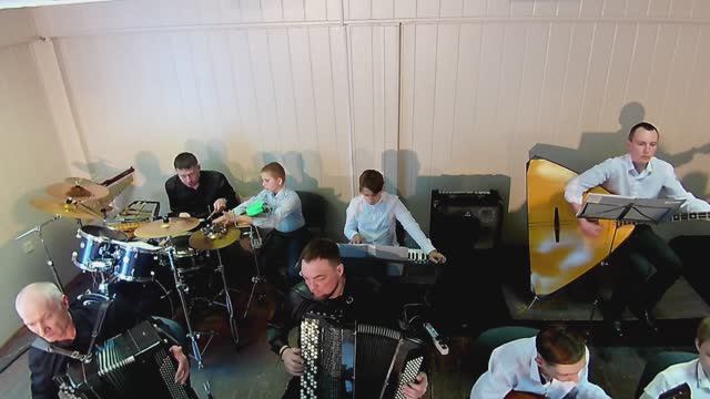 Отчётный концерт оркестра русских народных инструментов Пронской ДМШ 2022