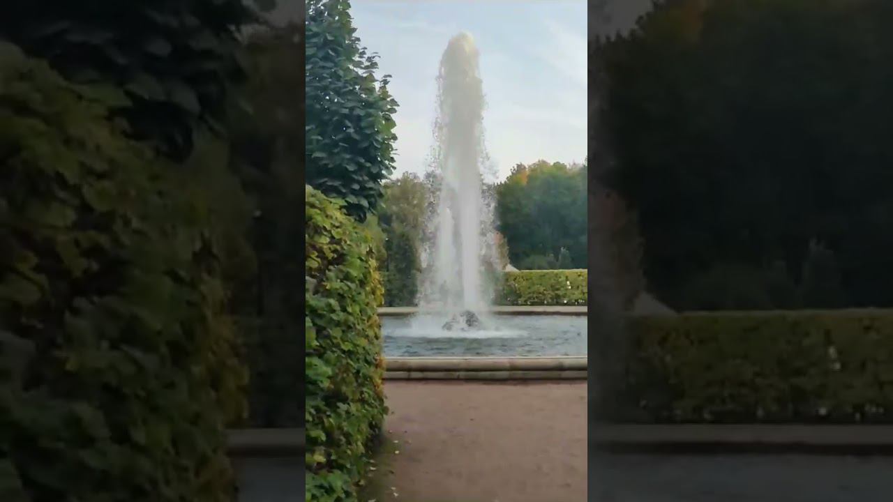 Петергоф, фонтаны, сентябрь 2023