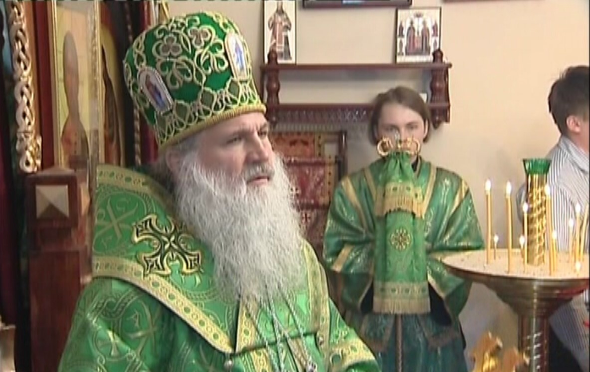 Служба с архиепископом Викентием. Литургия-2010г.