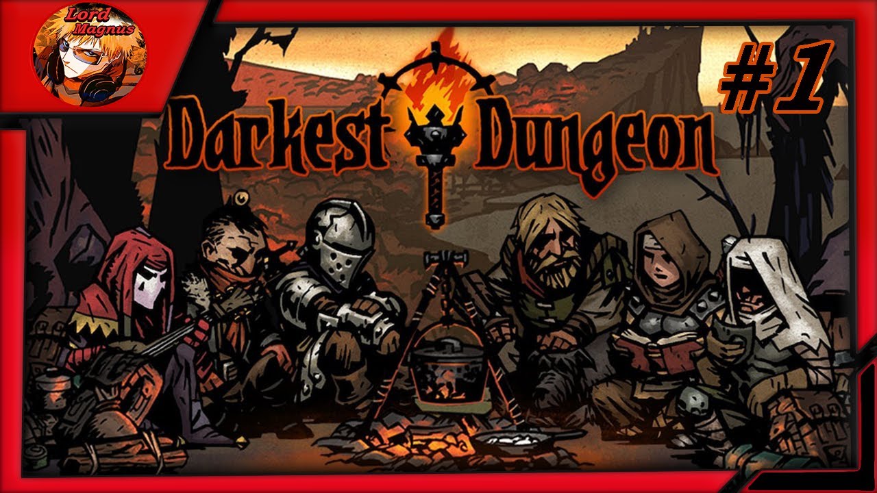 Darkest Dungeon crimson court_color of madness_прохождение даркест данжен #1 ⚔️Прибытие в поместье☠️
